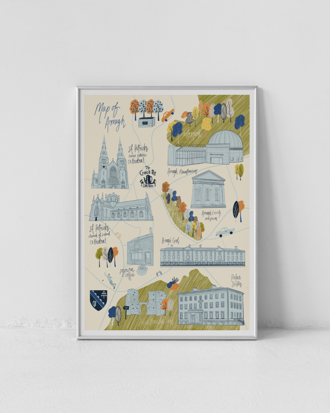 Armagh Map | DesignWithBeth – Born & Bred