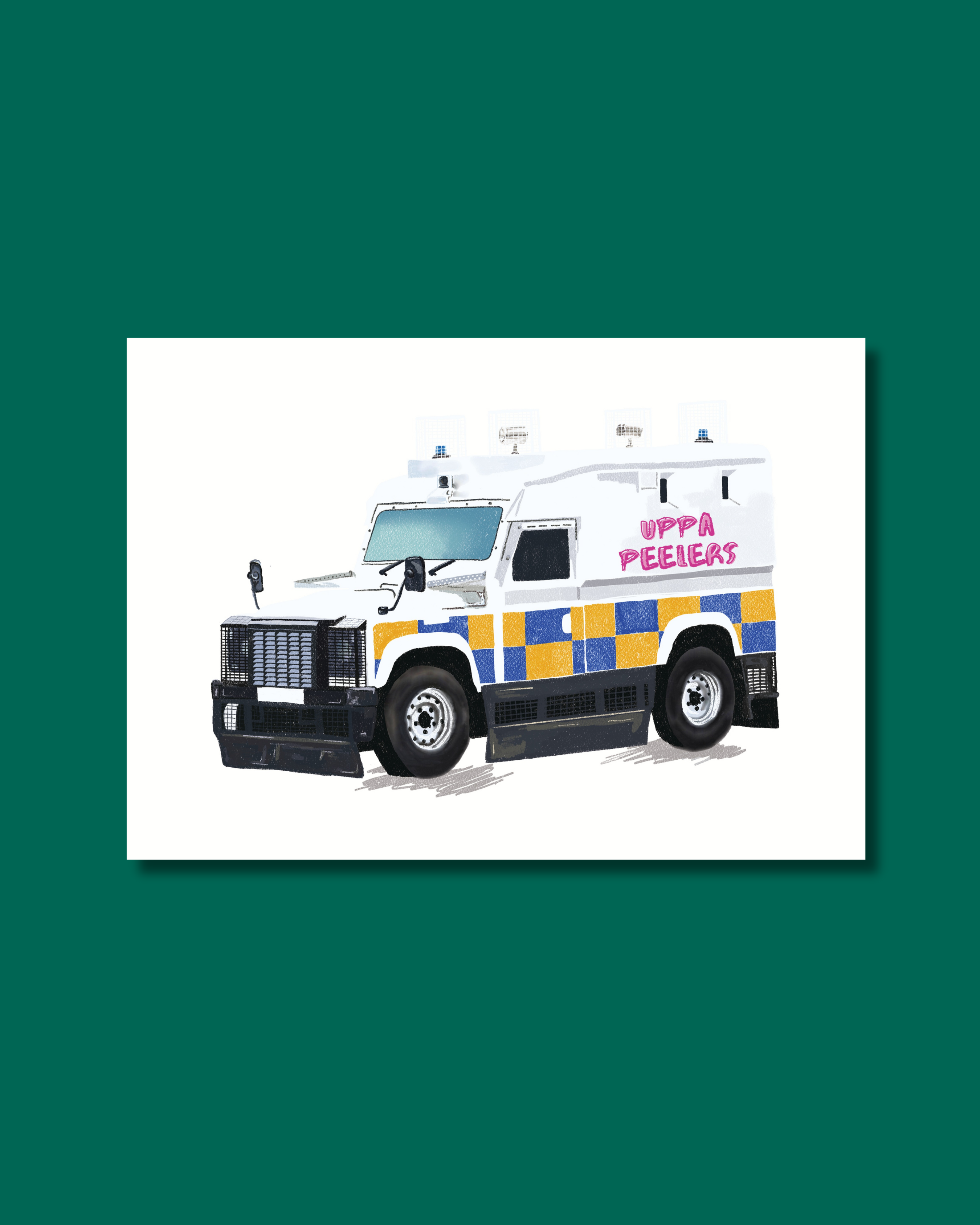 Northern Irish | PSNI Riot Van Land Rover Uppa Peelers | Dearbhail ...