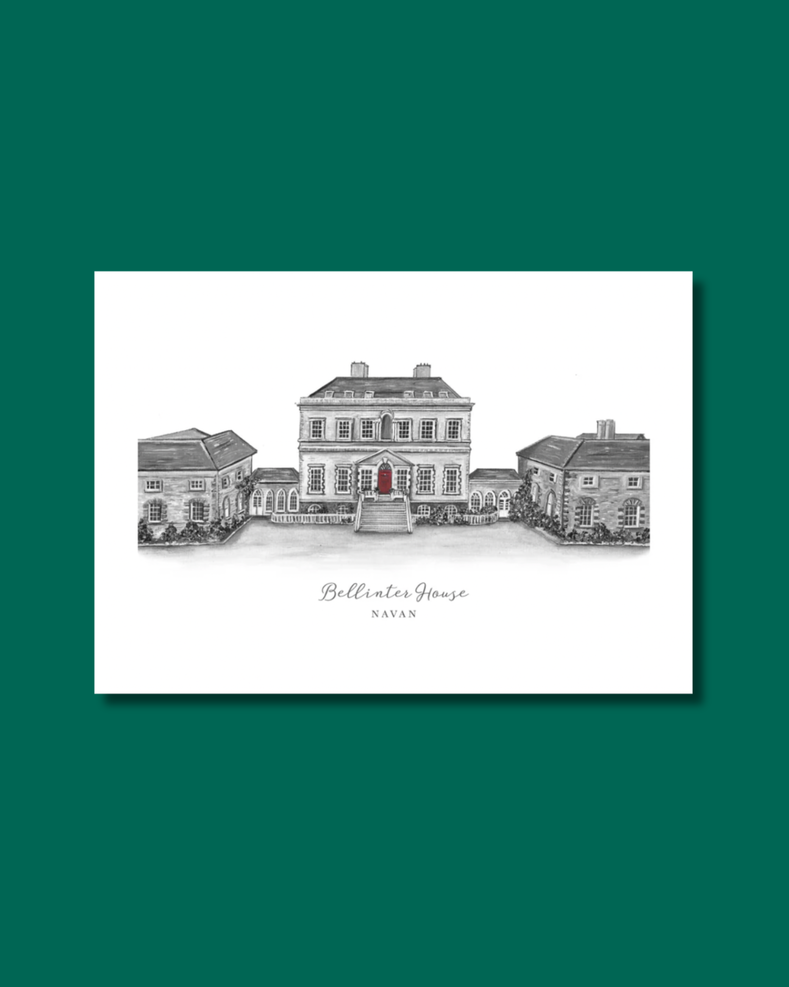 Northern Irish Artist | Bellinter House Art Print | Roco & Miley ...