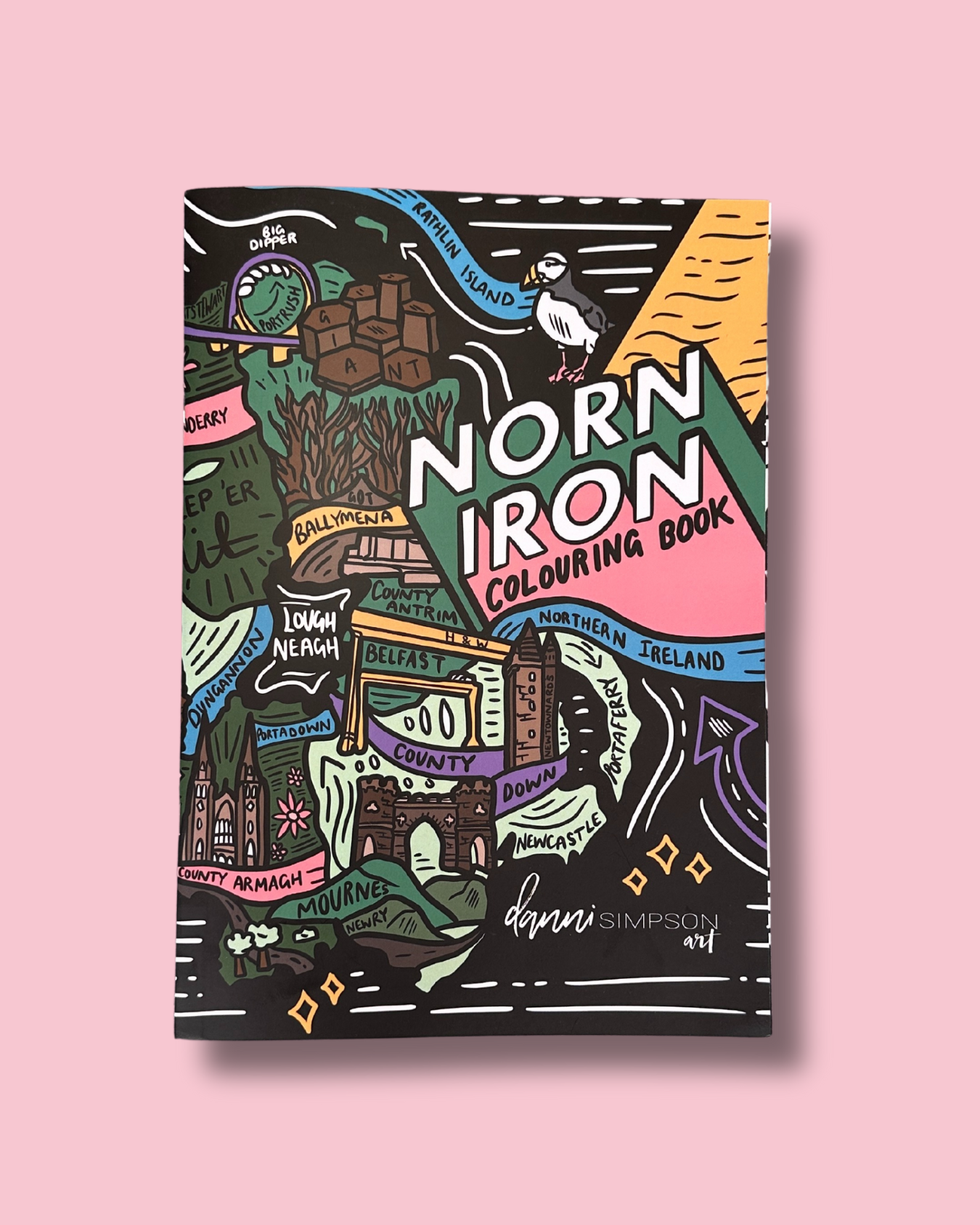 Norn Iron Colouring Book | Danni Simpson Art – Born & Bred