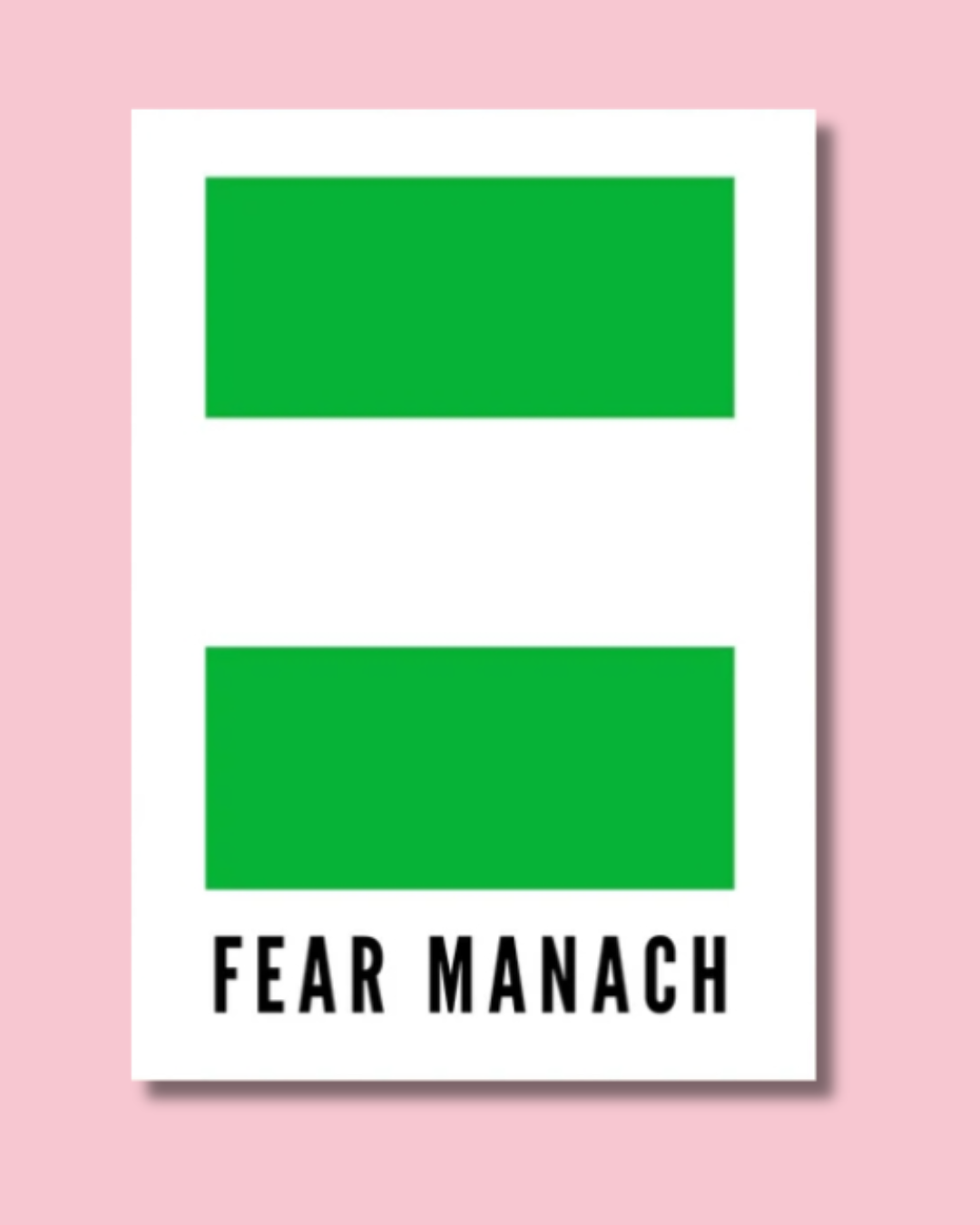 Fear Manach / Fermanagh Print | Connect The Dots Design – Born & Bred
