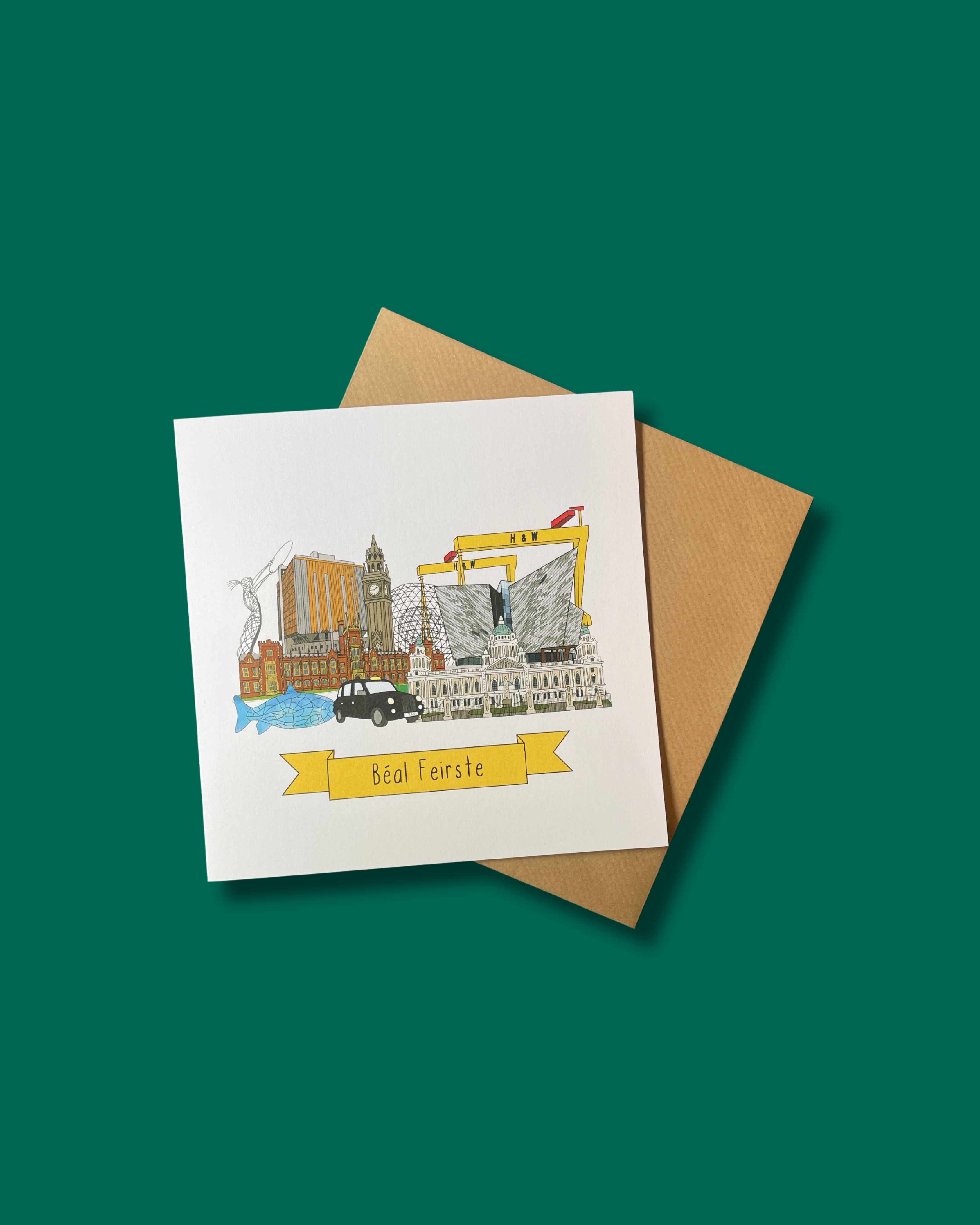 Wee Irish Belfast | Beal Feirste | Connect The Dots Card – Born & Bred