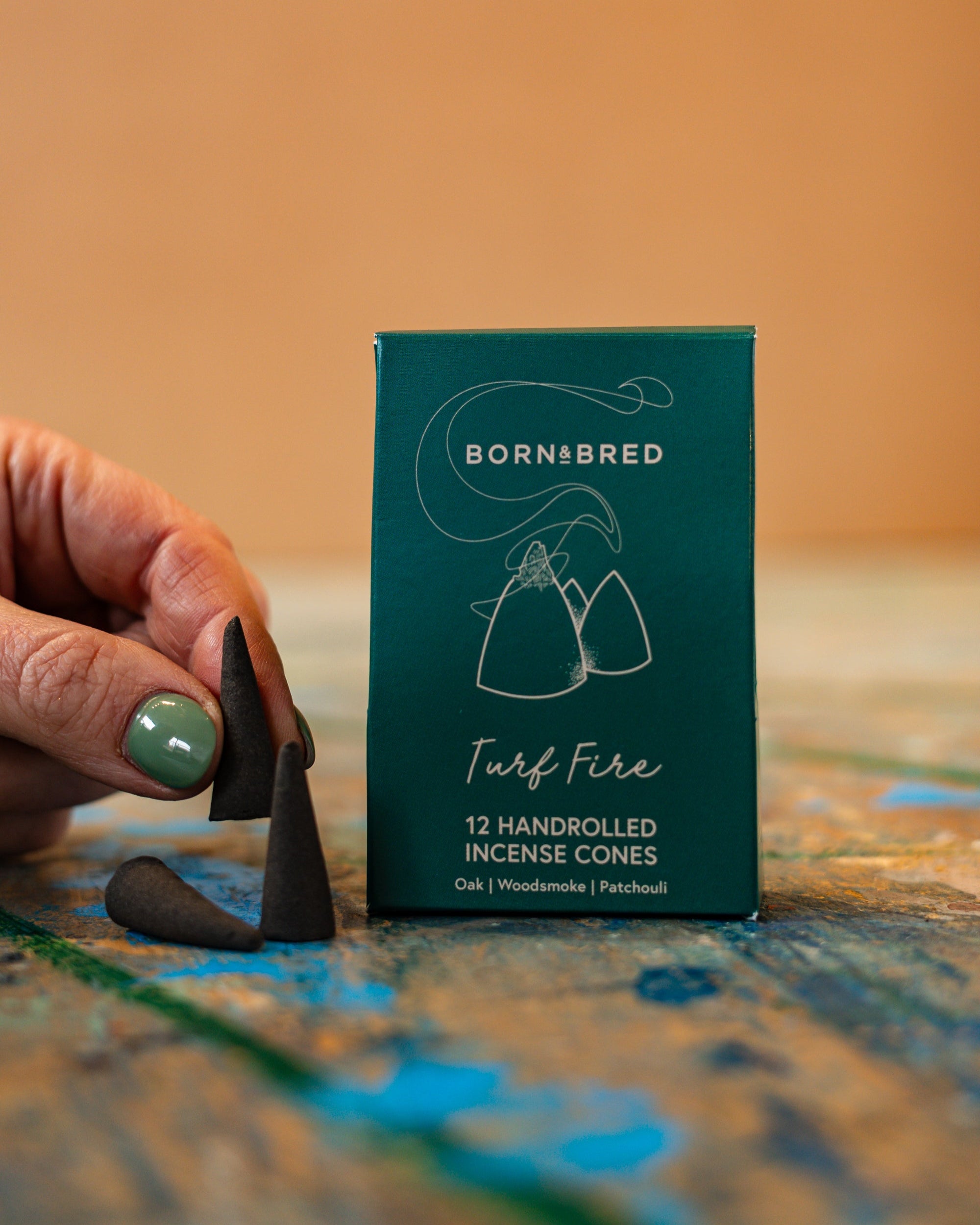 Irish Turf/Peat Incense Cones | Born & Bred