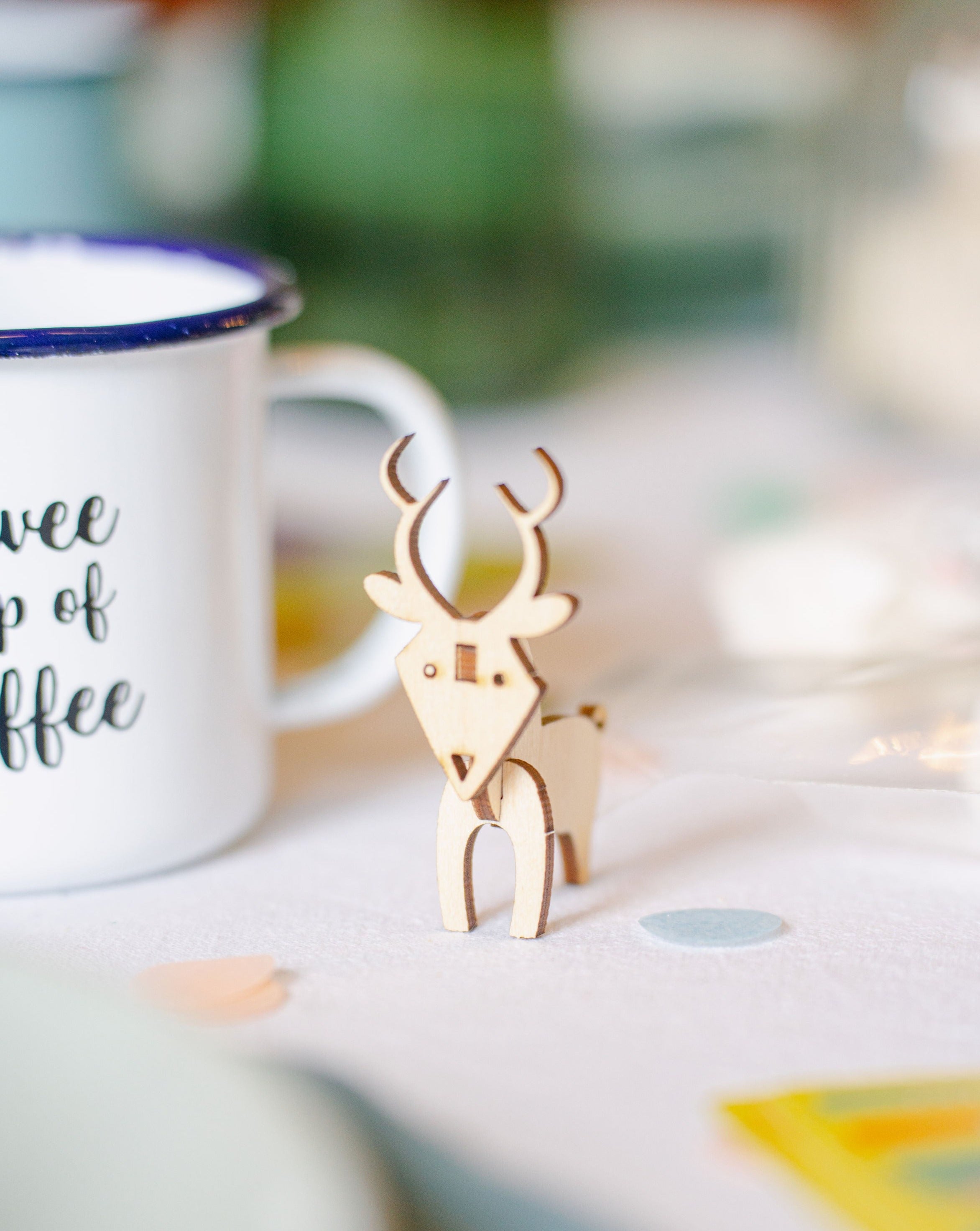 Northern Irish | Wooden Red Deer Model – Born & Bred