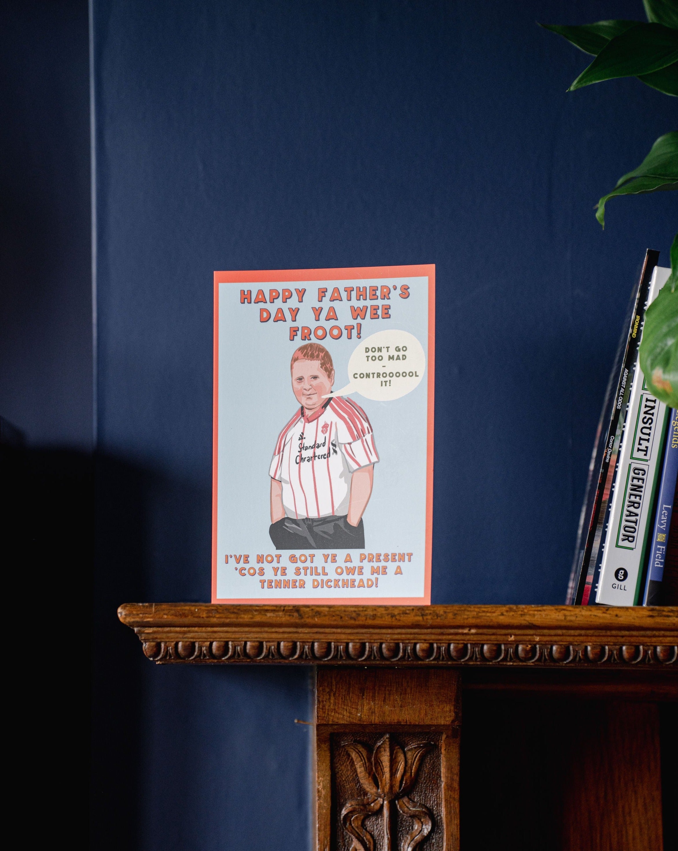 Northern Irish | Ya Wee Froot | Control It Father's Day Card – Born & Bred