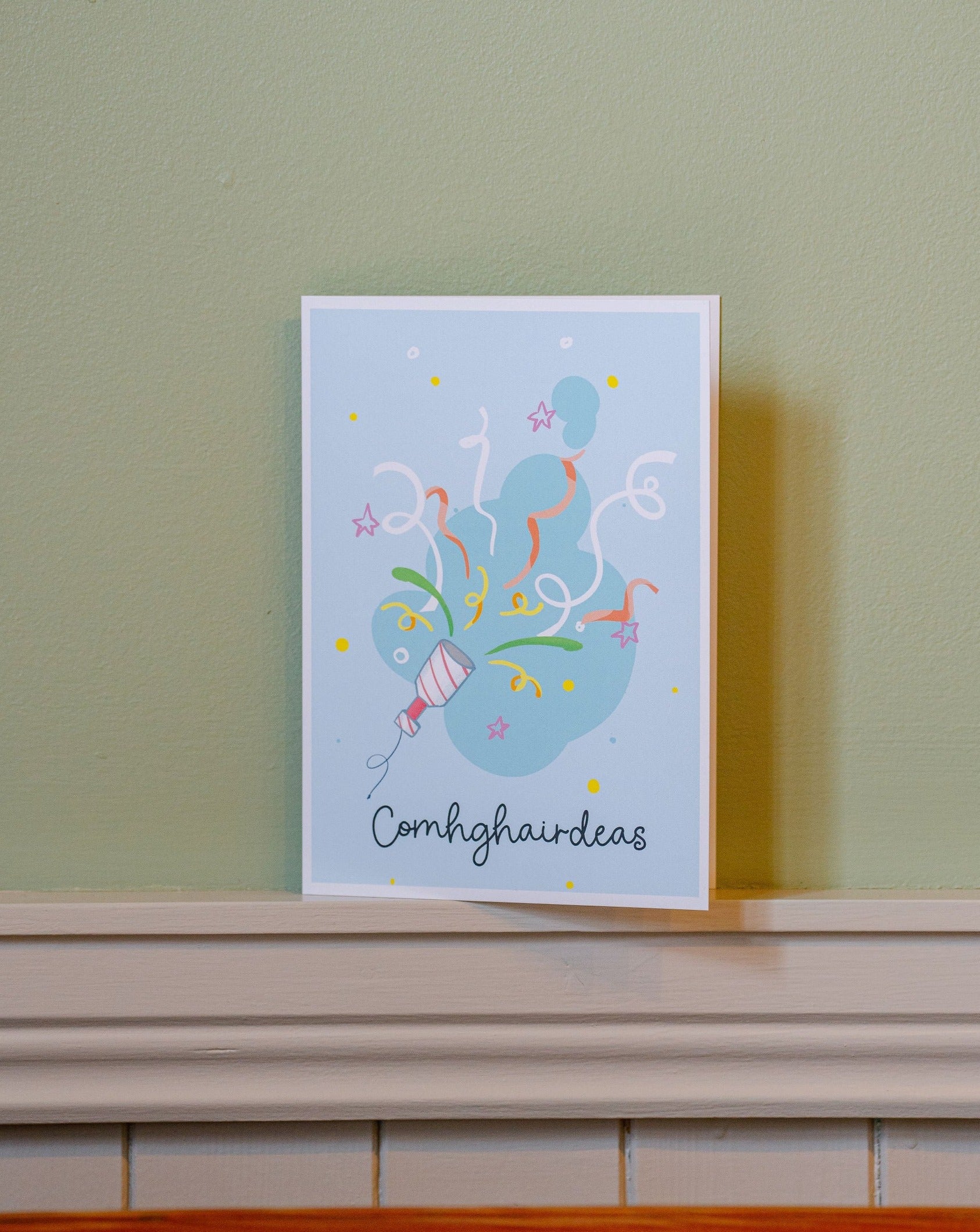 Northern Irish | Comhghairdeas Derry Nice Things Card – Born & Bred