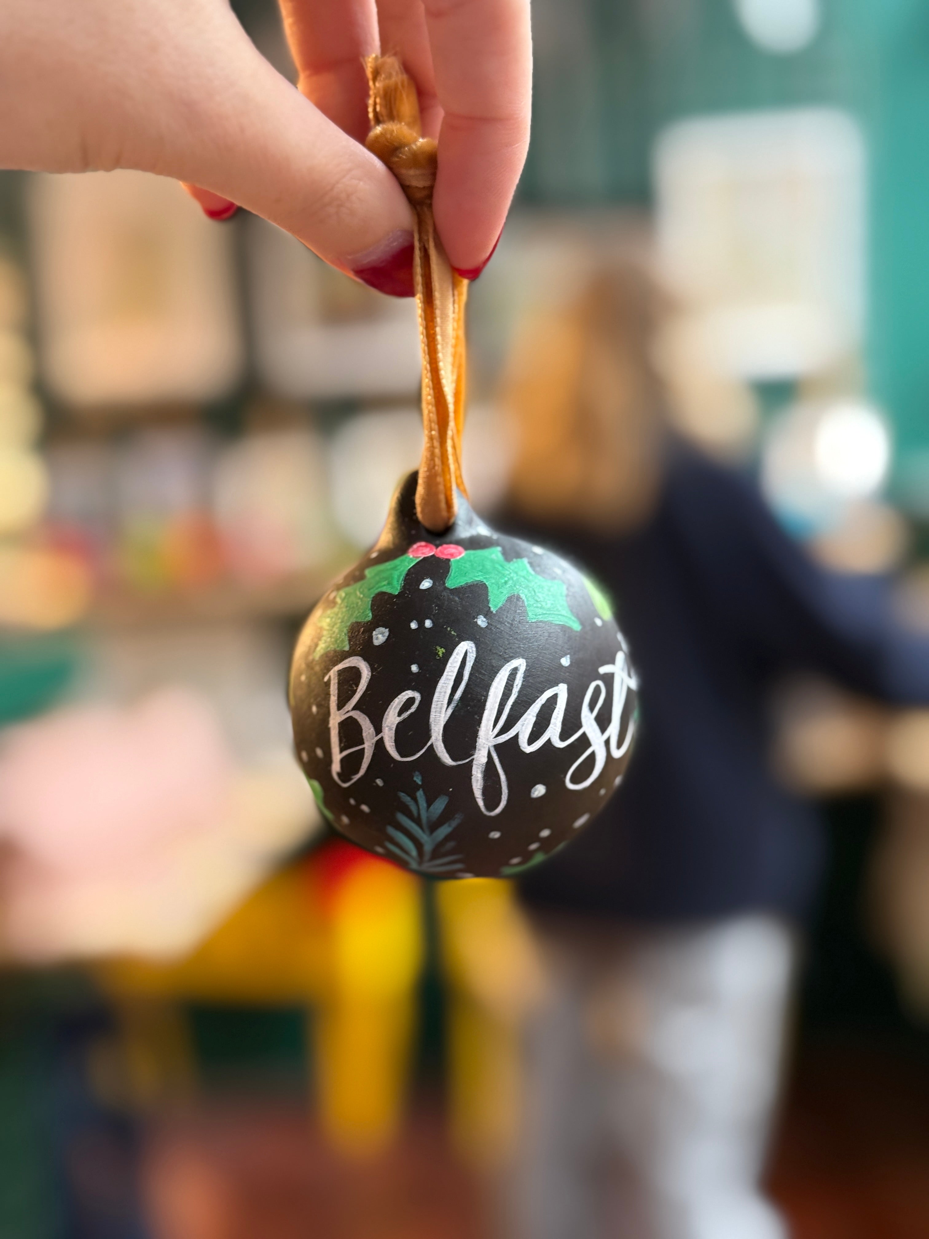 Belfast Bauble | Sandra Shaw Art – Born & Bred