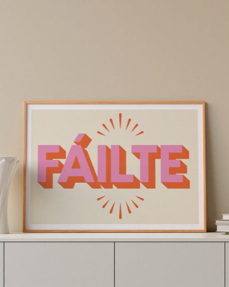 Fáilte Print | As Gaeilge – Born & Bred