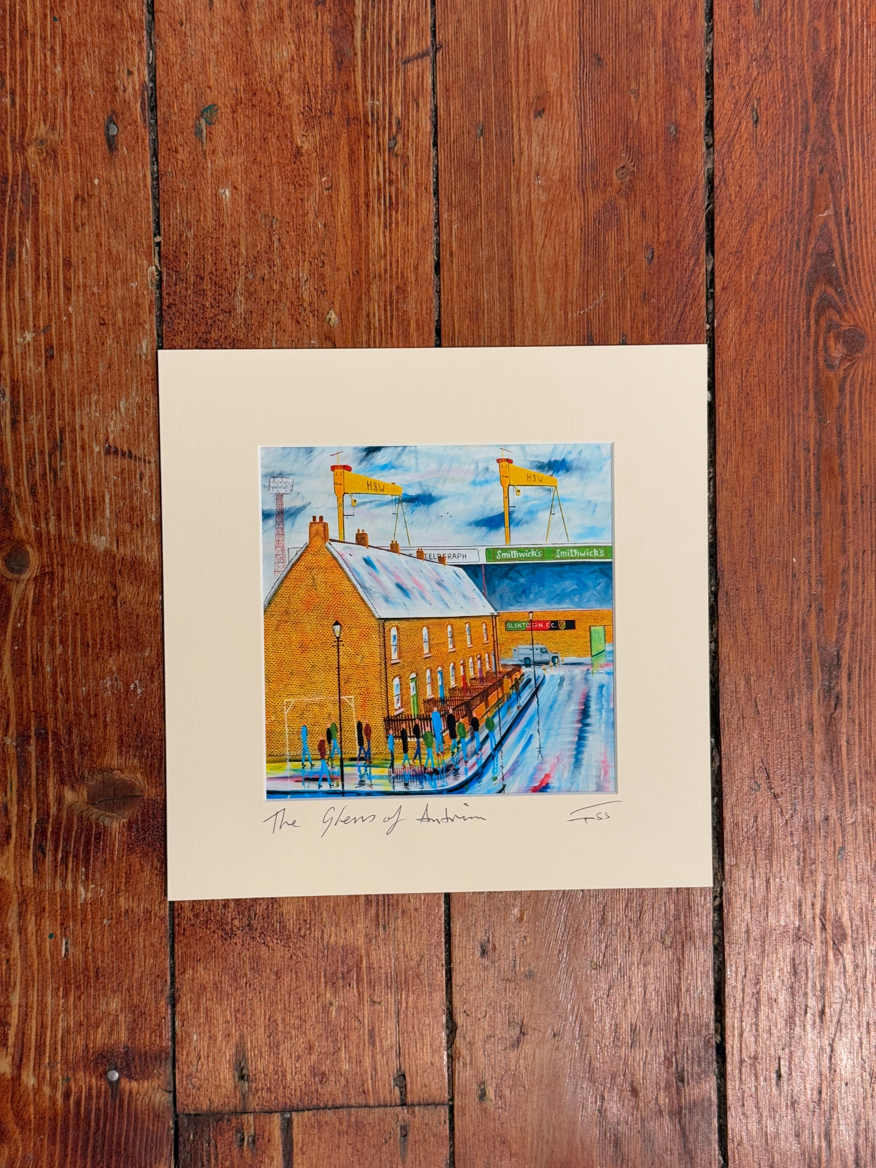 Northern Irish Artist | Foss | The Glens of Antrim – Born & Bred