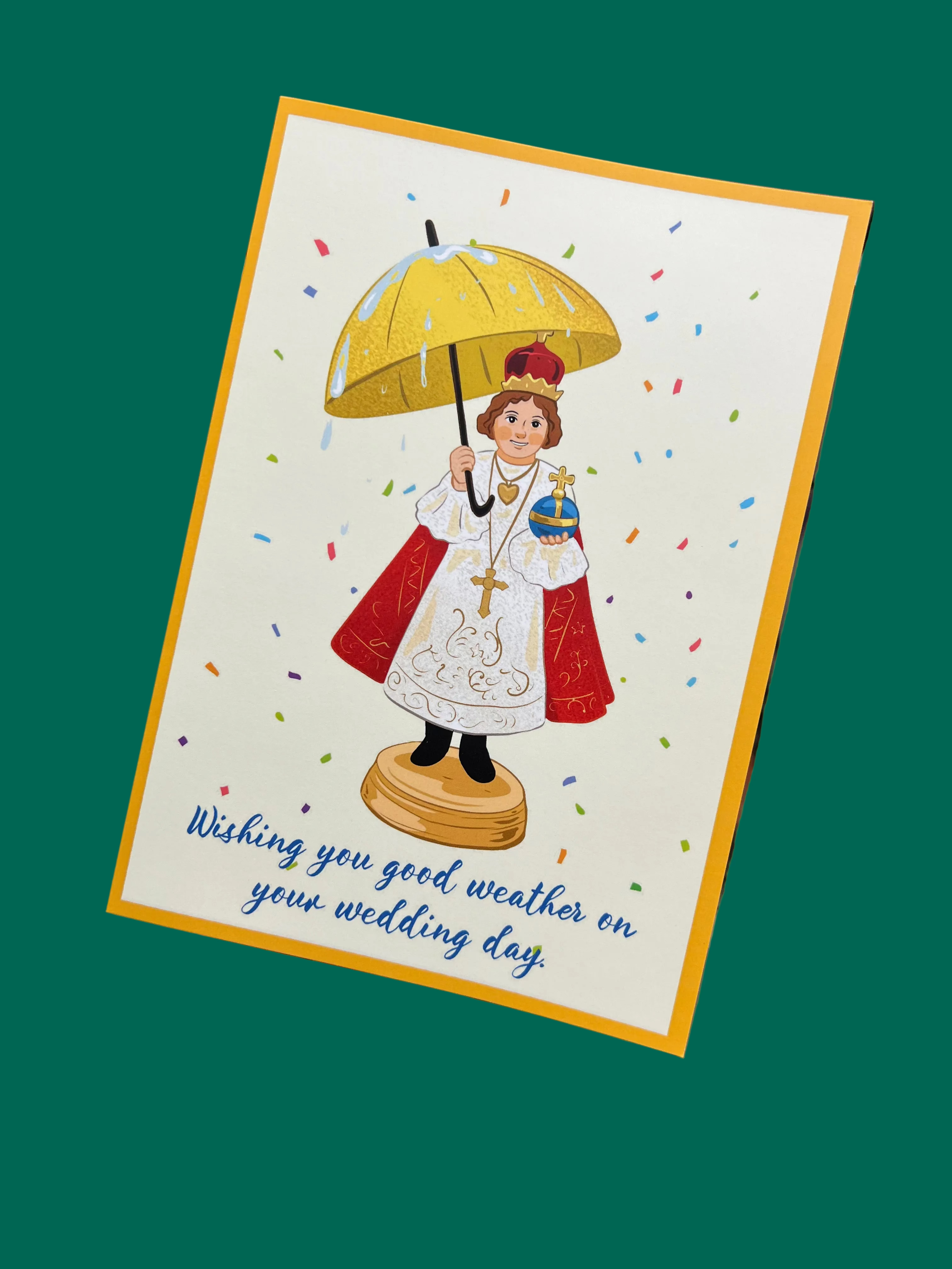 Child of Prague Wedding Card | Derry Nice Things – Born & Bred