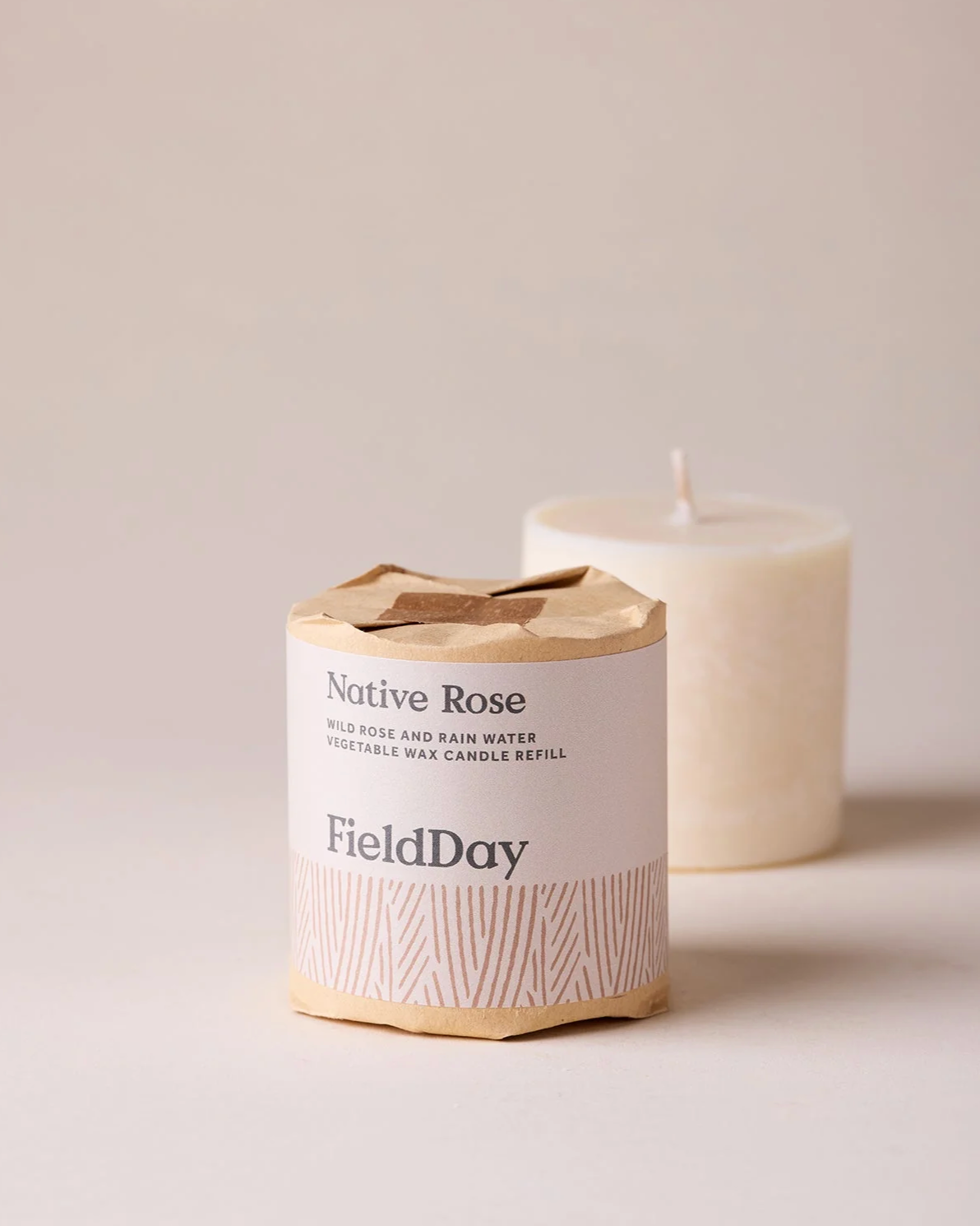 Irish Hand Poured Candles | Native Rose Scented Refill | Field Day ...