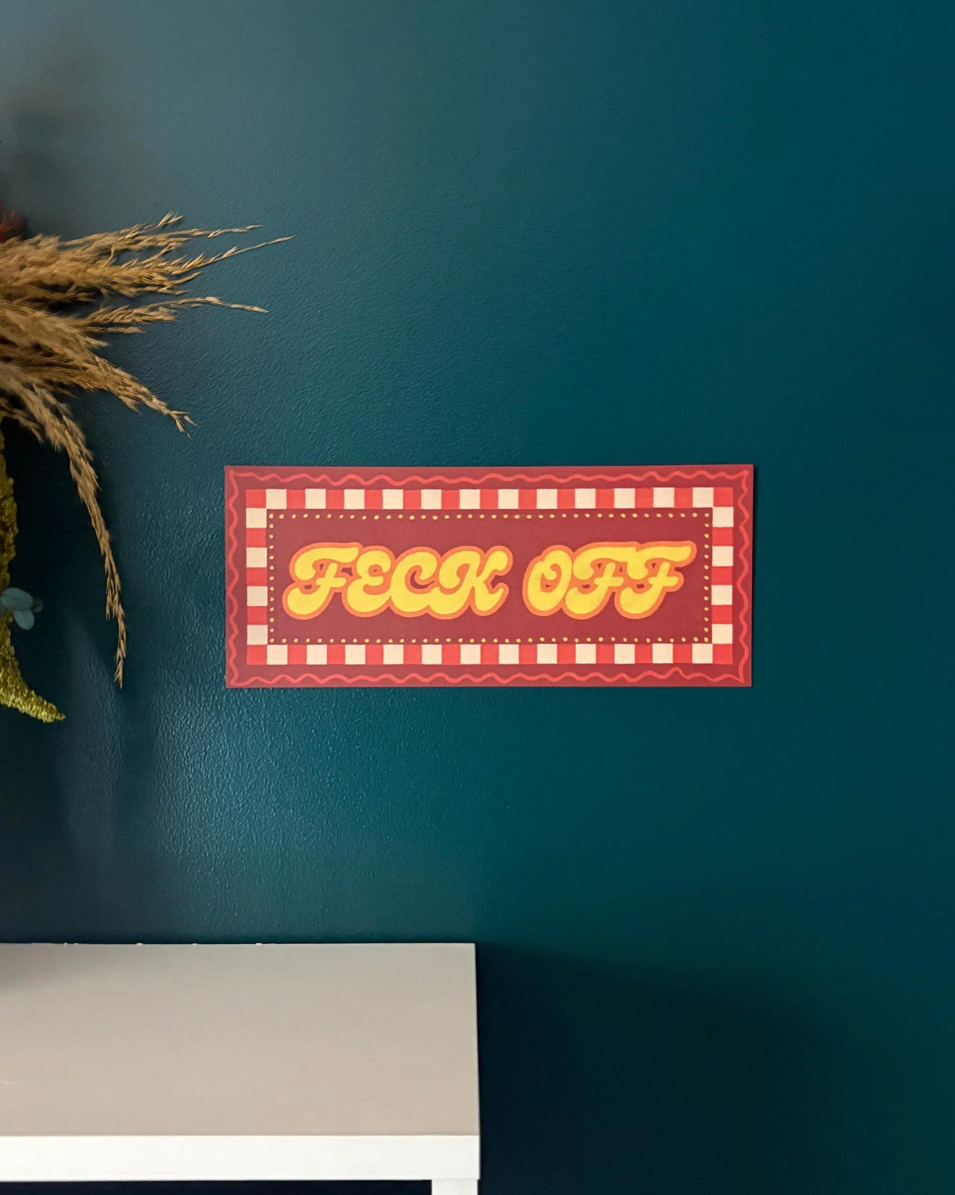 Feck Off Print | Dearbhail Designs – Born & Bred