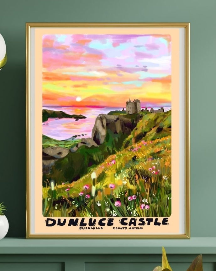 Dunluce Castle Print | Nichola Irvine – Born & Bred
