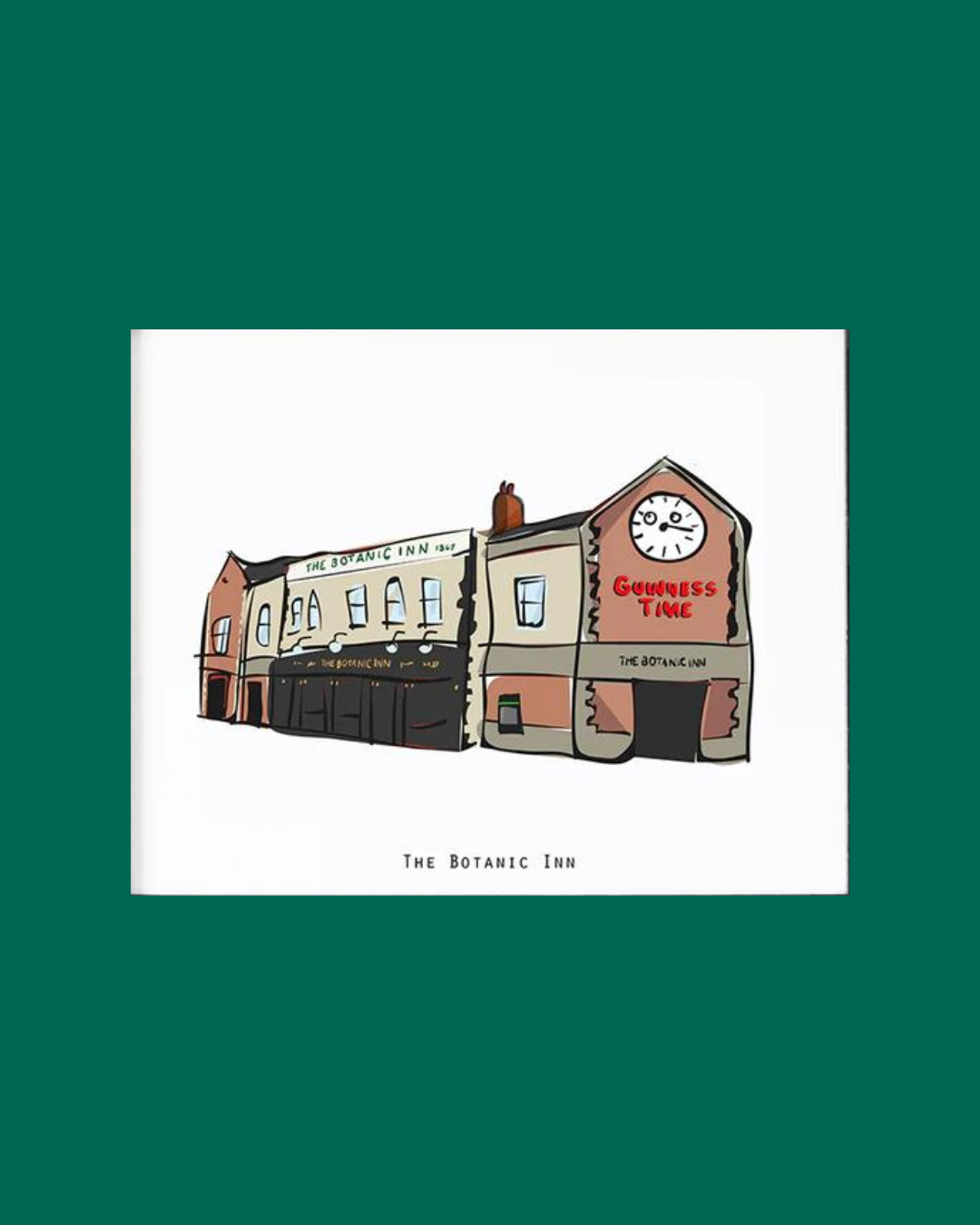 The Botanic Inn Print | Cowfield Design – Born & Bred