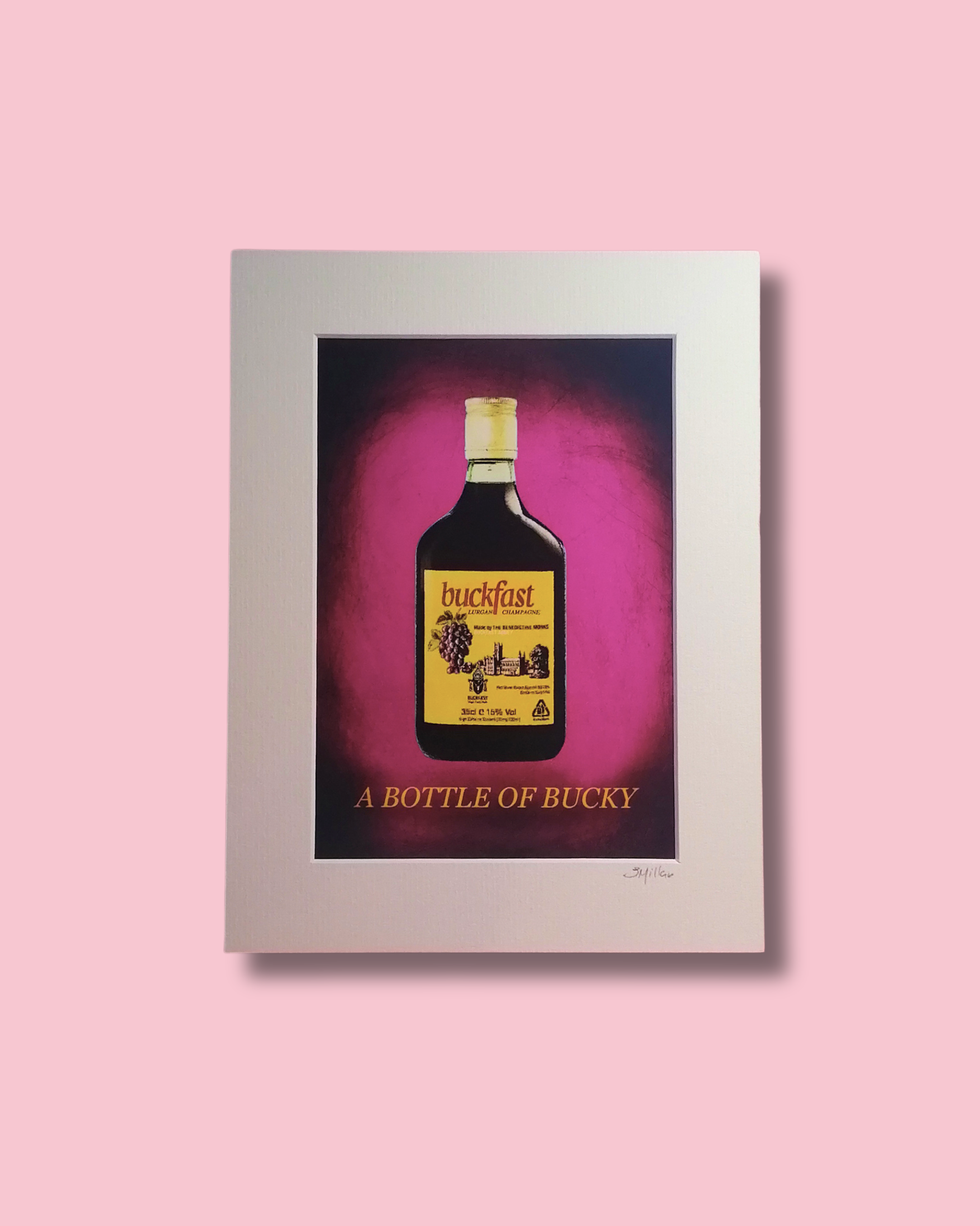 Local Northern Irish Artist | Sharon Millar | Buckfast Print – Born & Bred