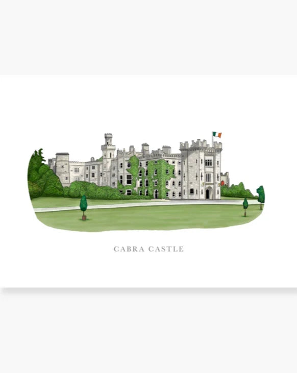 Northern Irish Artist | Cabra Castle Art Print | Roco & Miley | – Born ...