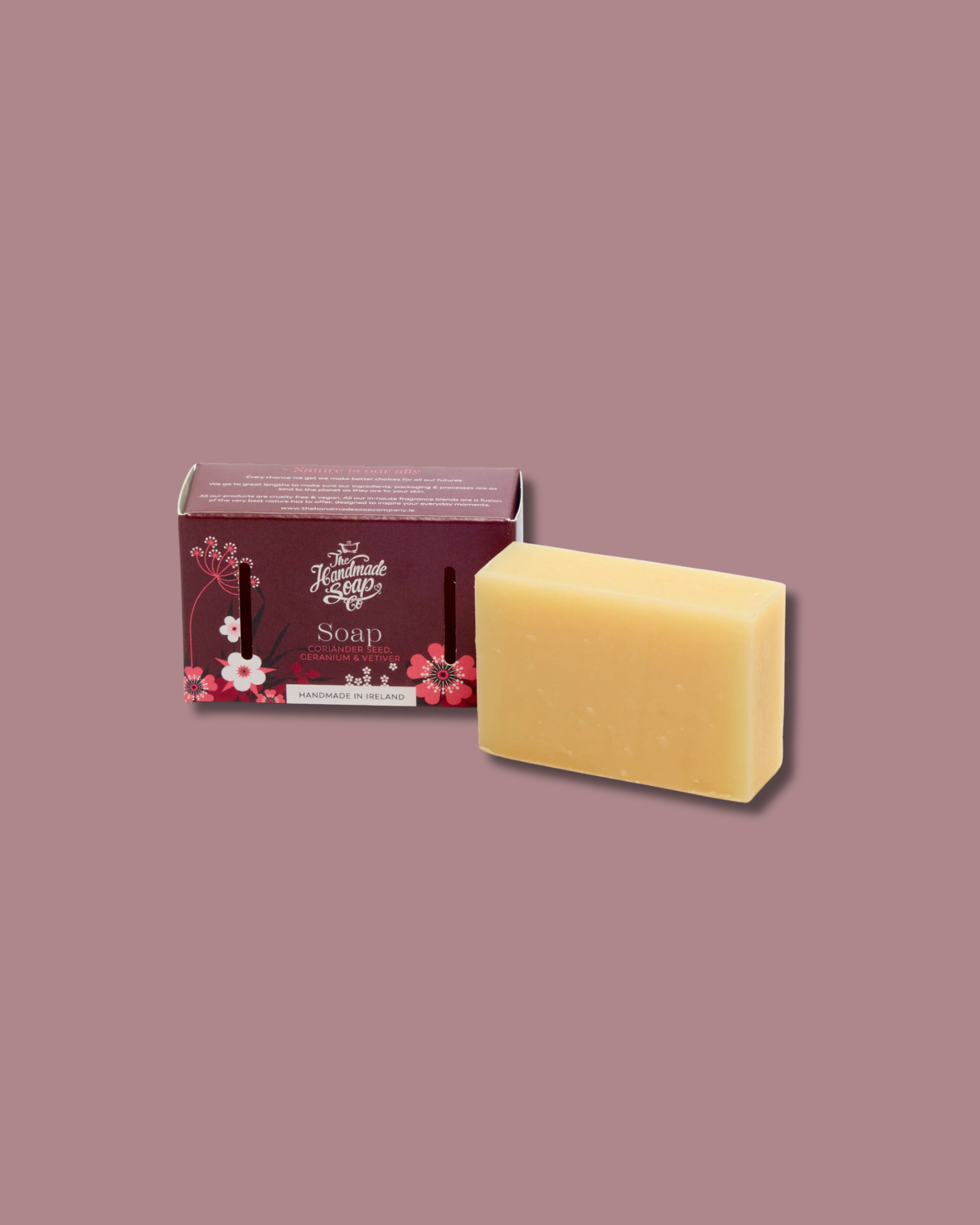 Soap Bar | Coriander Seed, Geranium & Vetiver | The Handmade Soap Co ...