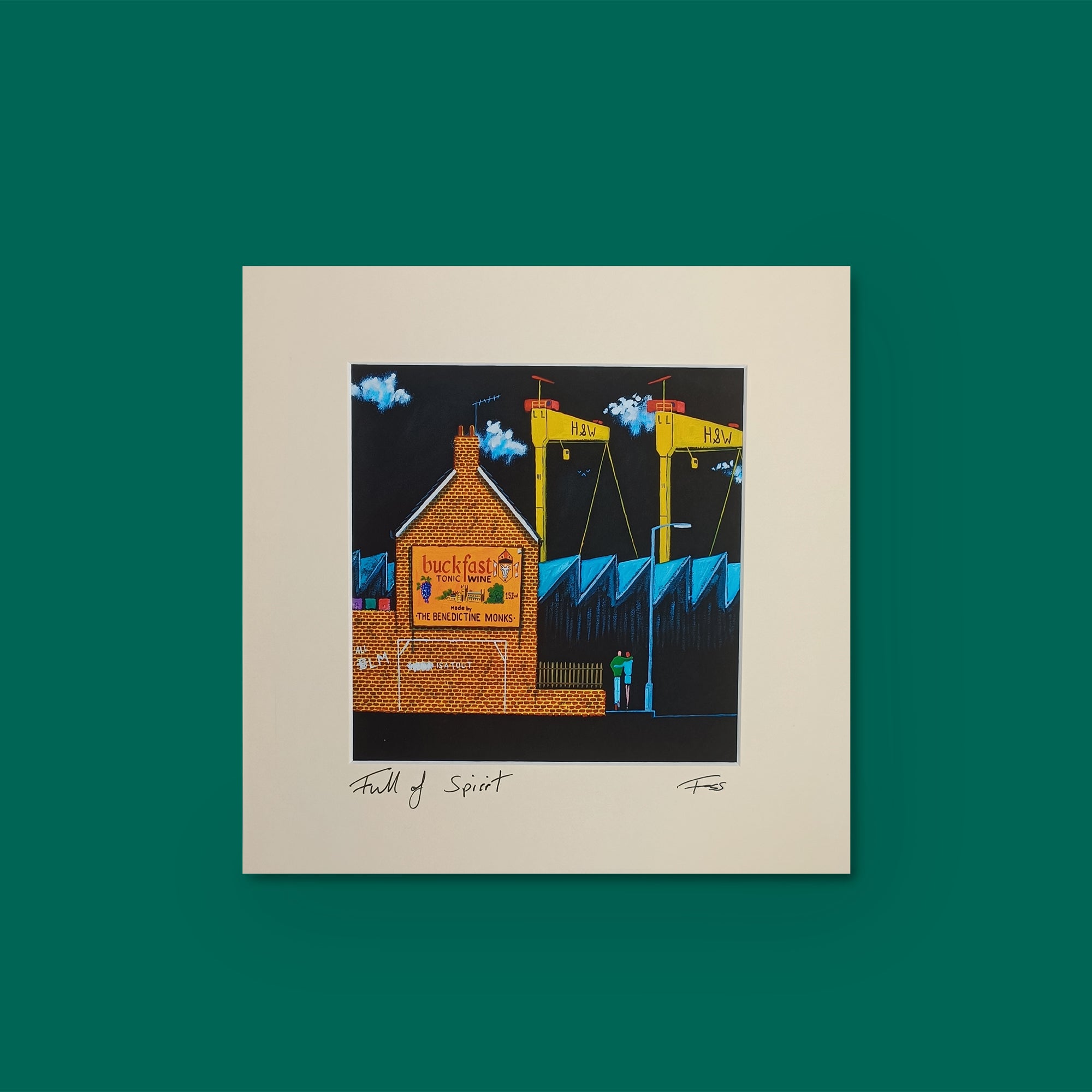 Northern Irish Artist | Foss | Full of Spirit | – Born & Bred