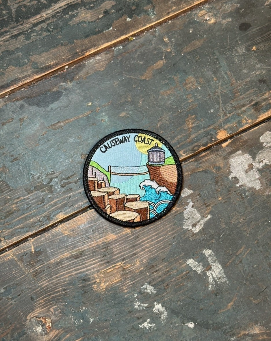Causeway Coast Patch | Sasha Ferg Art – Born & Bred