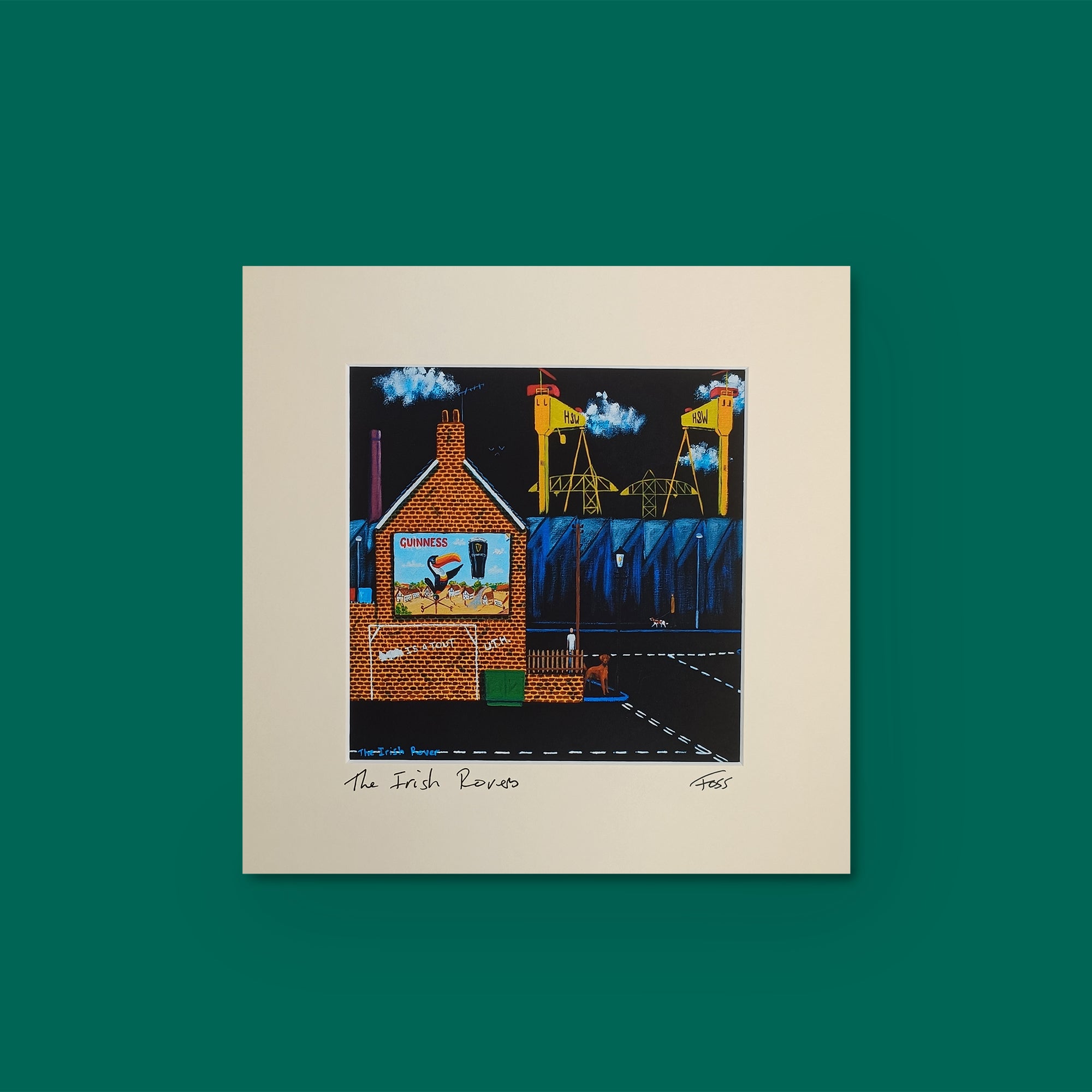 Northern Irish Artist | Foss | Irish Rover | – Born & Bred