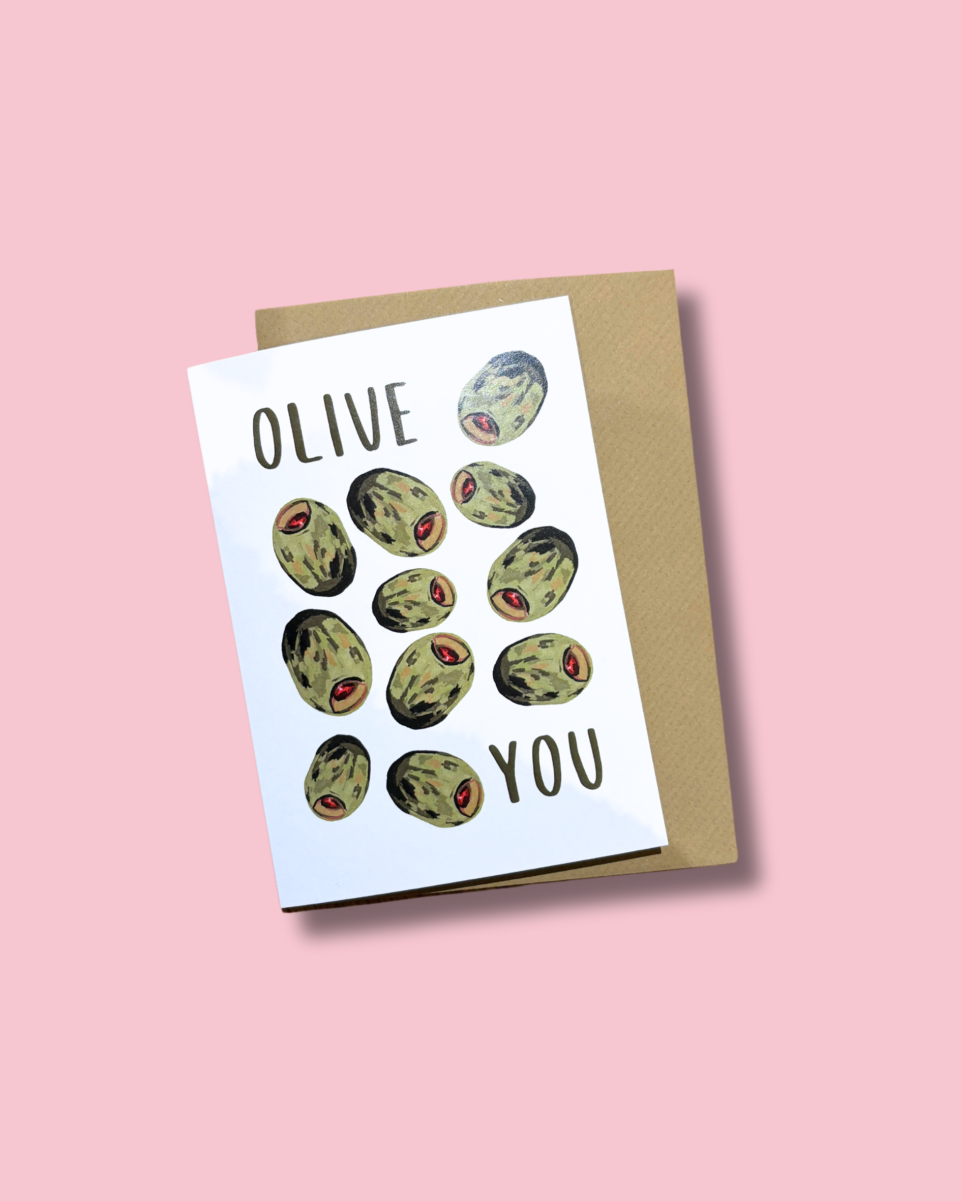 Olive You Card | Dearbhail Designs – Born & Bred