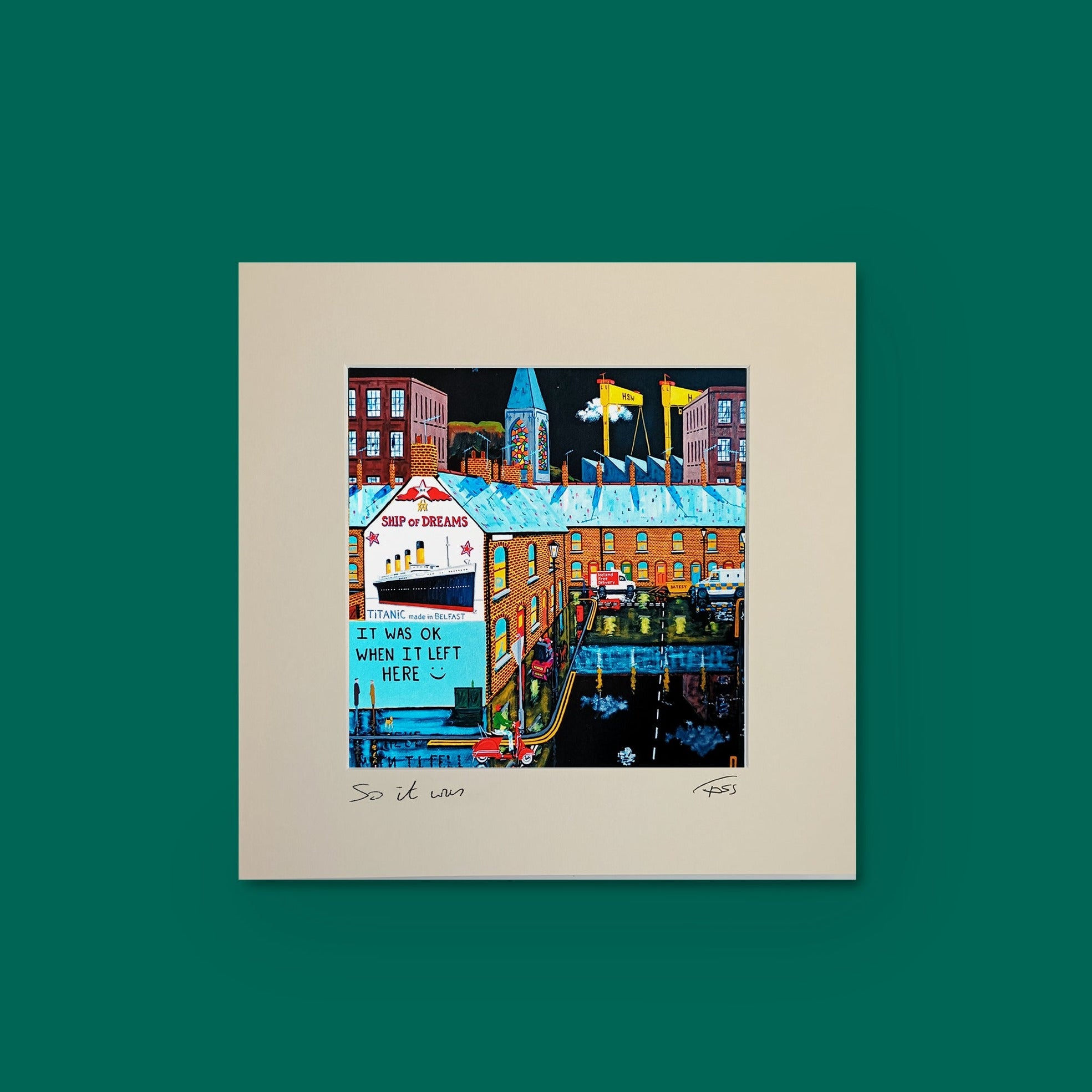 Northern Irish Artist | Foss | So It Was | – Born & Bred