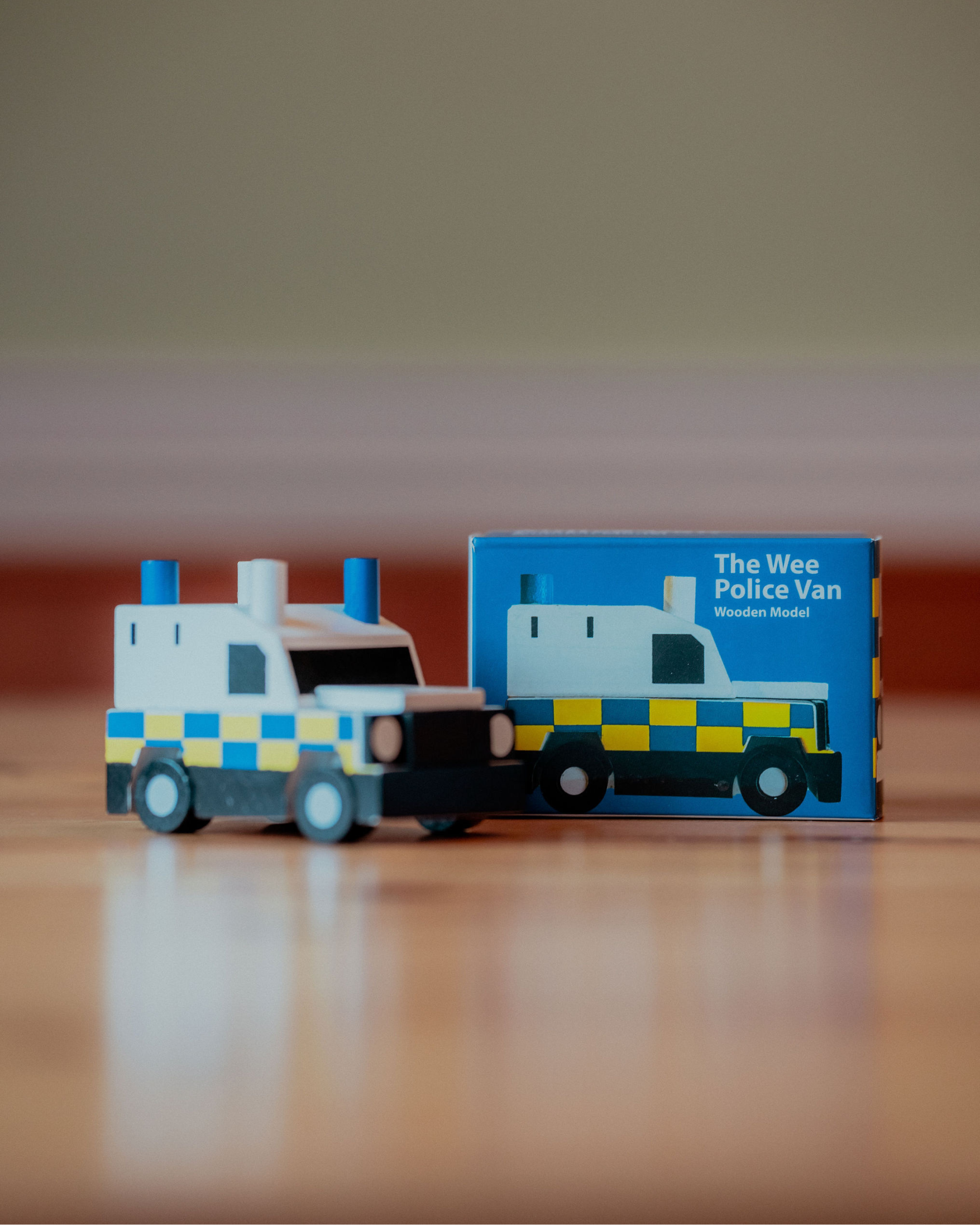 The Wee Police Van Model | Cowfield Design – Born & Bred