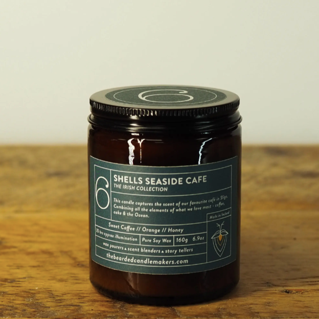 Northern Irish | Shells Seaside Cafe | Bearded Candle Makers – Born & Bred