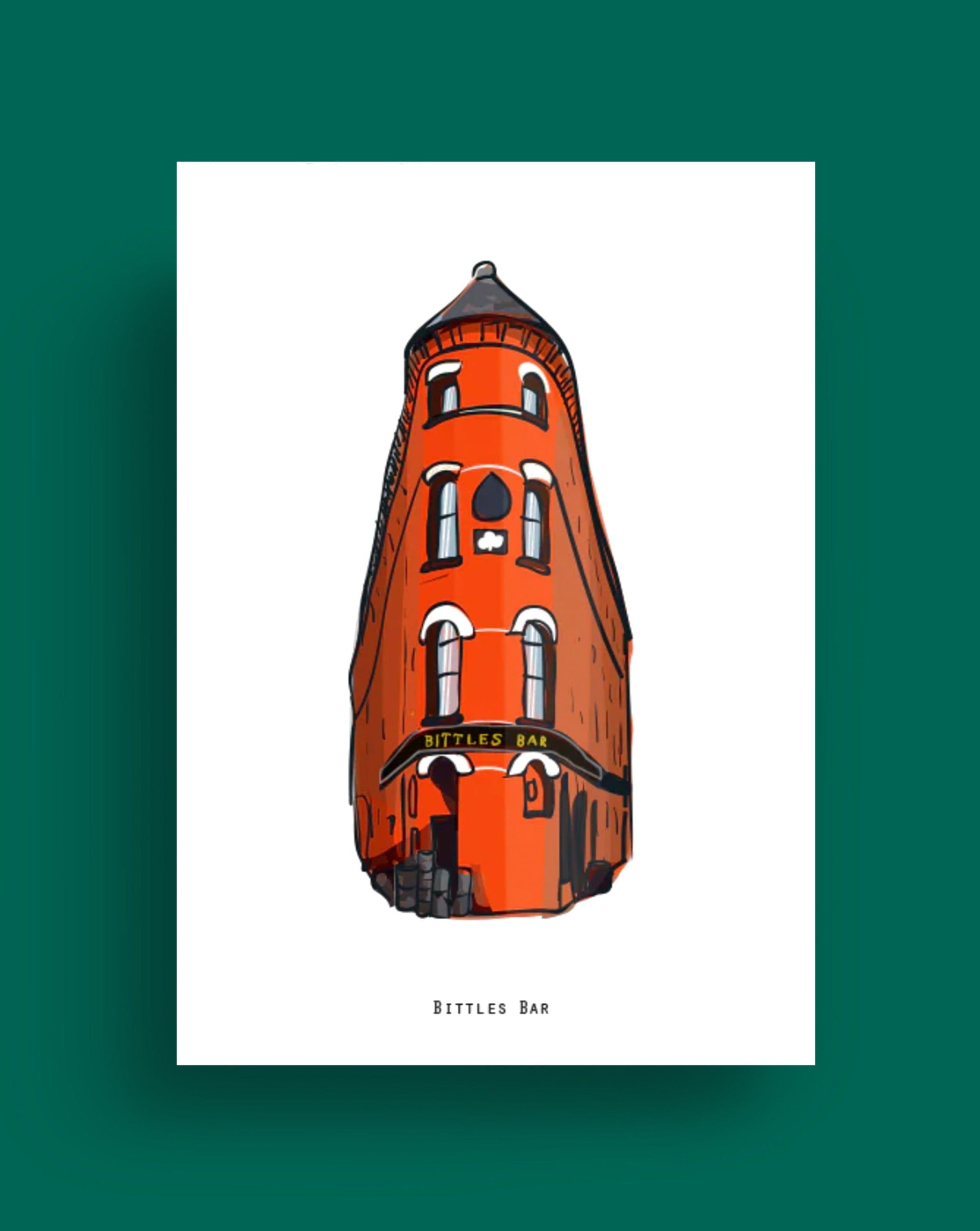 Bittles Bar Print | Cowfield Design – Born & Bred