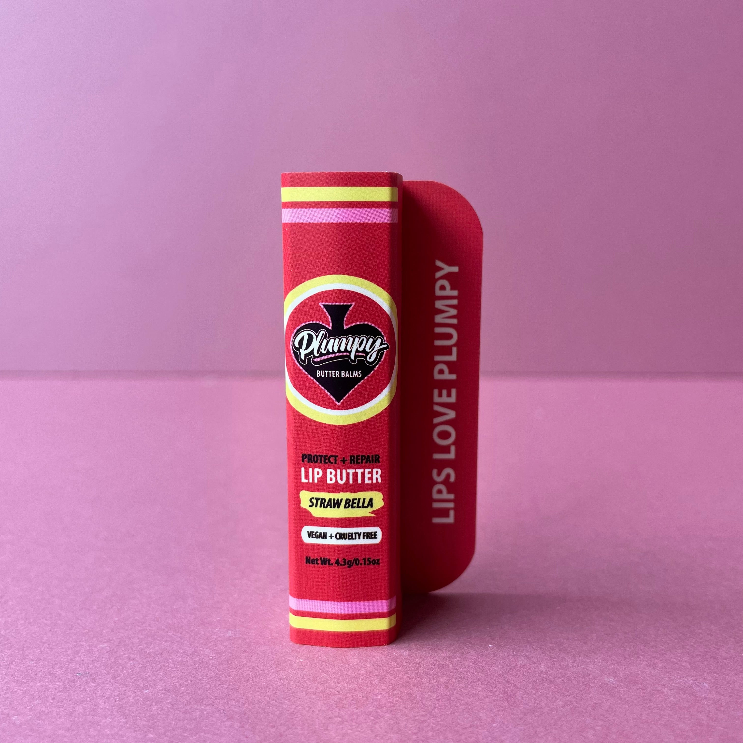 Straw Bella Lip Butter | Plumpy Balms – Born & Bred